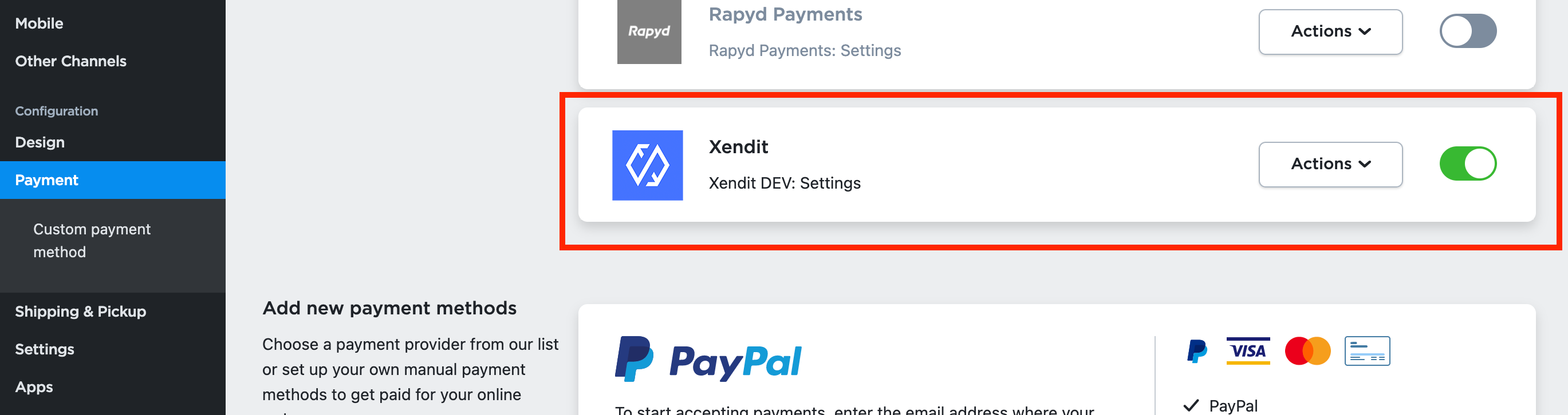 How can I integrate my Ecwid site with Xendit? – Xendit Help Center